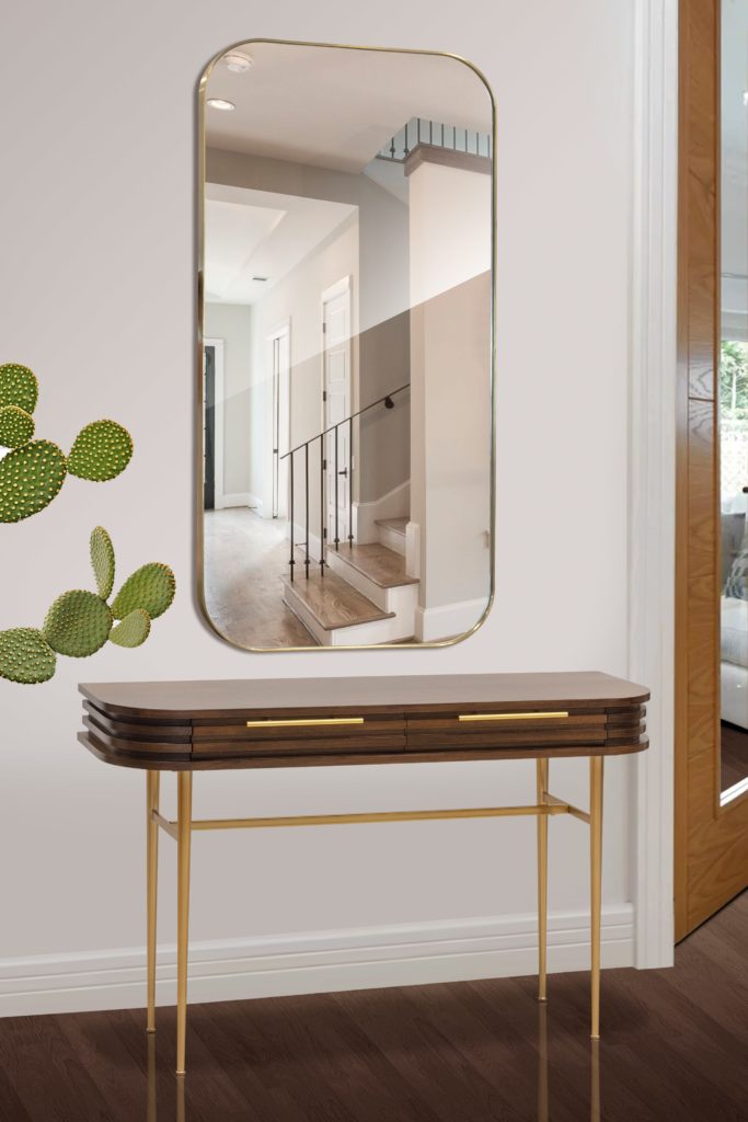 ALPHA CONSOLE & MIRROR - Sedgars Home